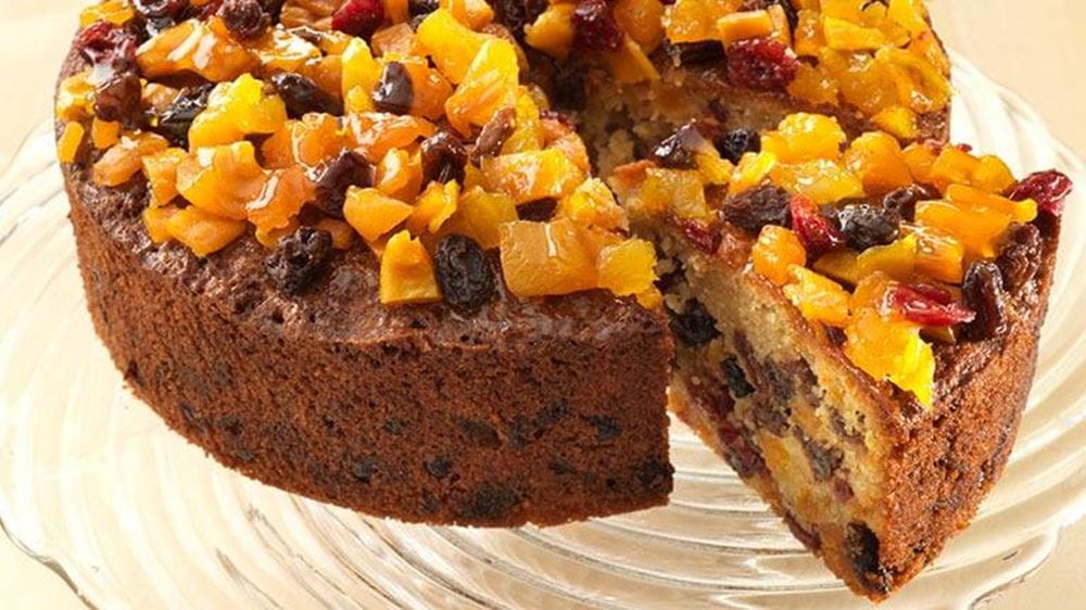 Tropical Tea Fruit Cake